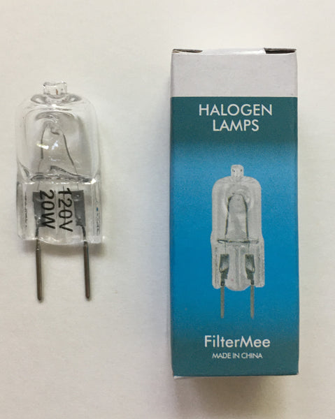 G8 120V 20W Short Halogen Bulbs - 3 Pack Replacement - microwavefilter.ca